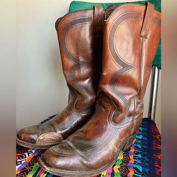 Dan Post | Shoes | Vintage Dan Post Cowboy Boots | Poshmark